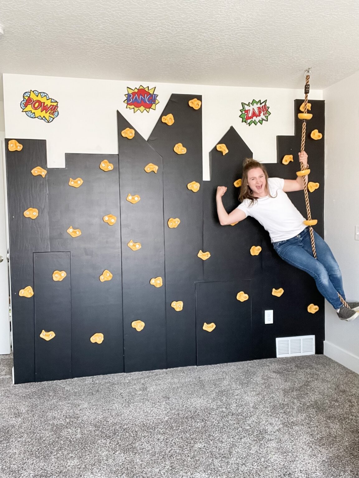 Turning Walls into Playgrounds: A DIY Rock Climbing Wall for Kids ...
